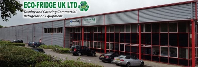 Upright Display Freezer - Upright glass door freezer - ECO-Fridge Ltd