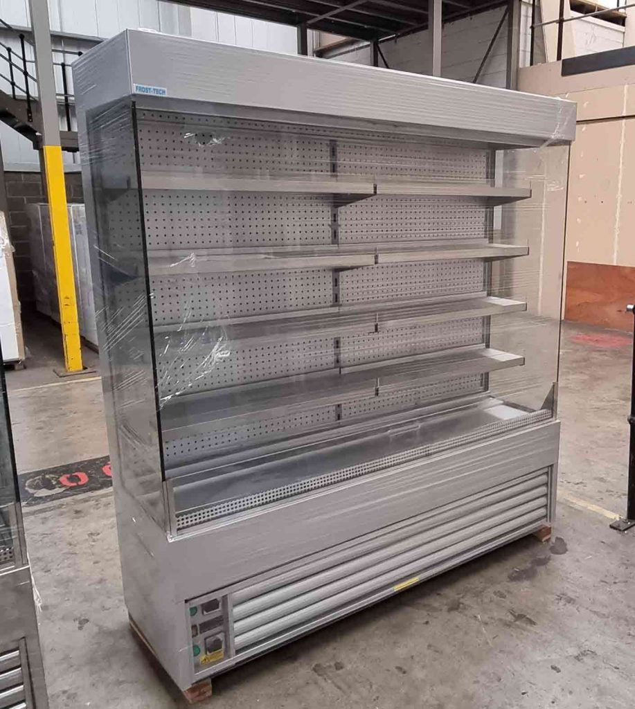 Standard Silver Steel Slimline Multideck Display (Ex-Exhibition/Used ...