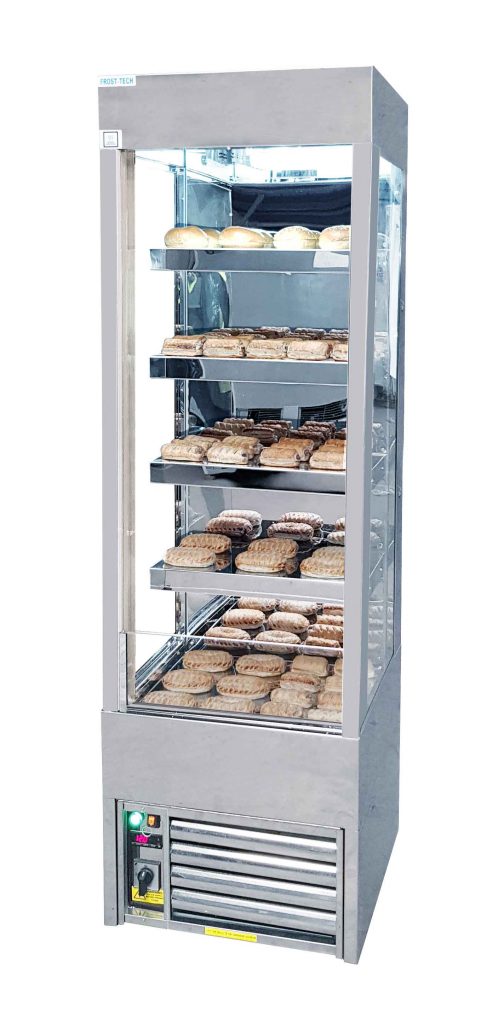 Stainless Steel Hot Multideck Display