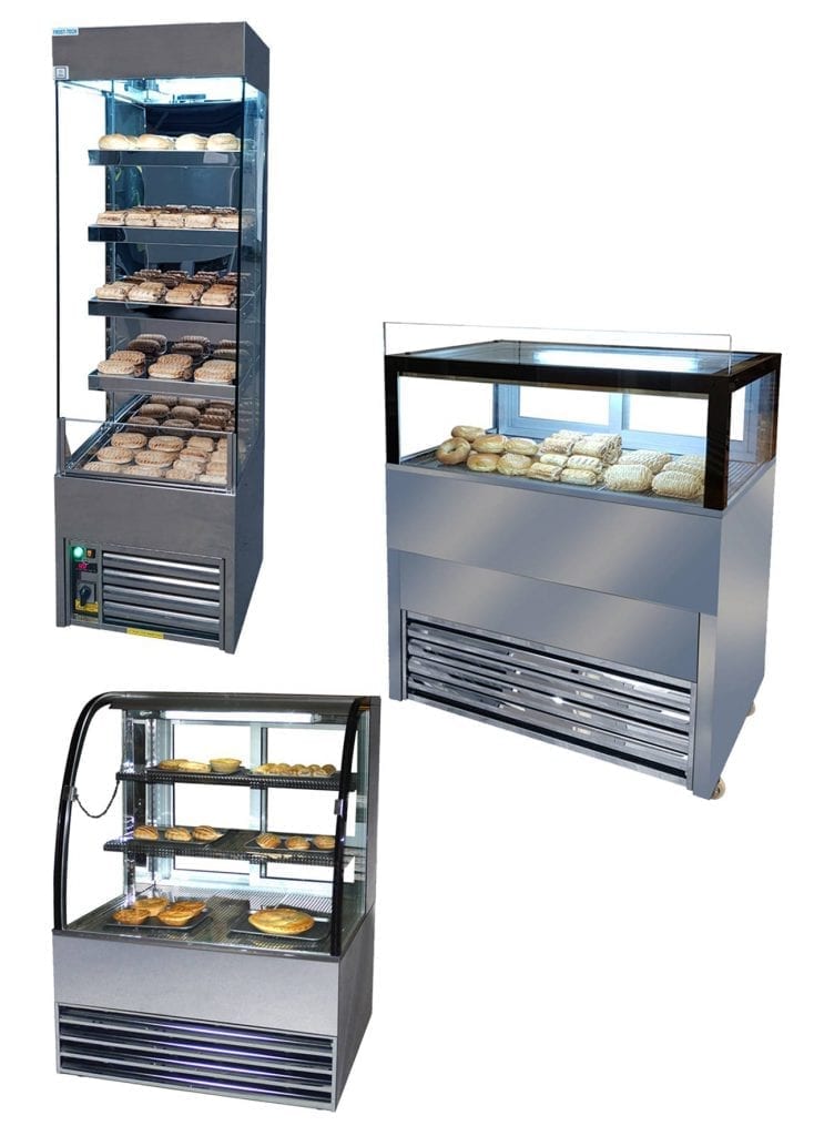 Heated display cabinets - Hot display counter - ECO-Fridge Ltd UK