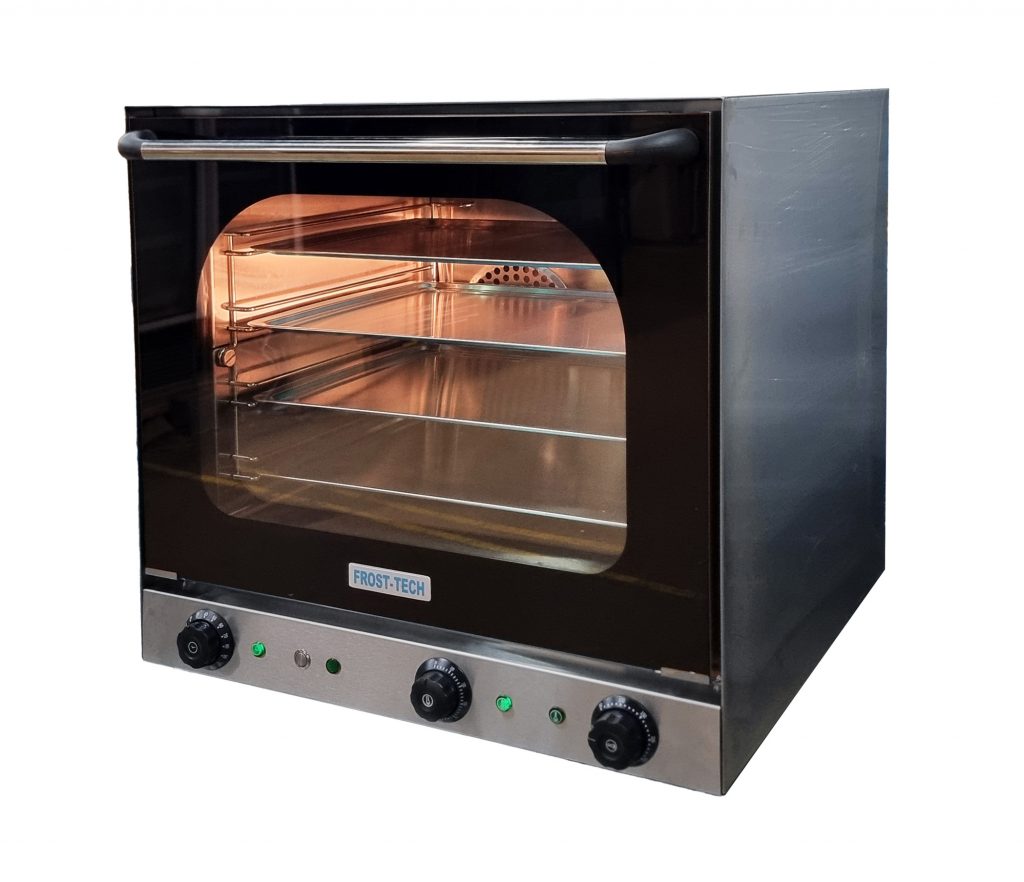 Stainless Steel Oven and Grill with Steamer + 4 Trays 440mm x 320mm