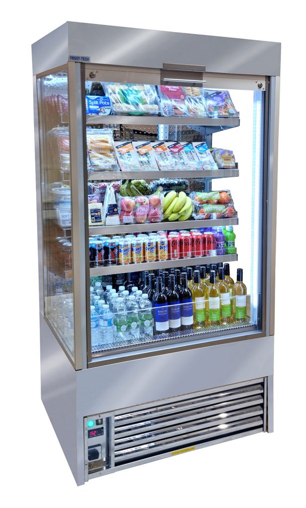 Stainless Steel Shutter Multideck Display Fridge - ECO-Fridge Ltd UK
