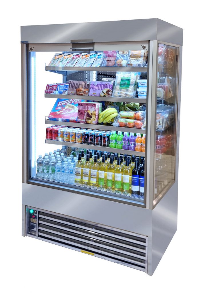 Stainless Steel Shutter Multideck Display Fridge - ECO-Fridge Ltd UK