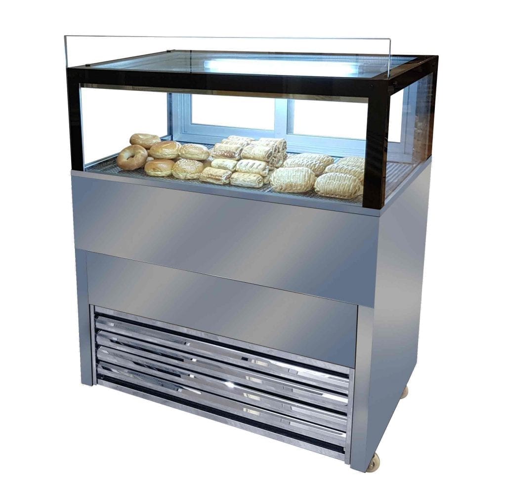 Heated display cabinets - Hot display counter - ECO-Fridge Ltd UK
