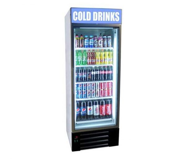 SINGLE DOOR CANOPY UPRIGHT DISPLAY CHILLER - ECO-Fridge Ltd