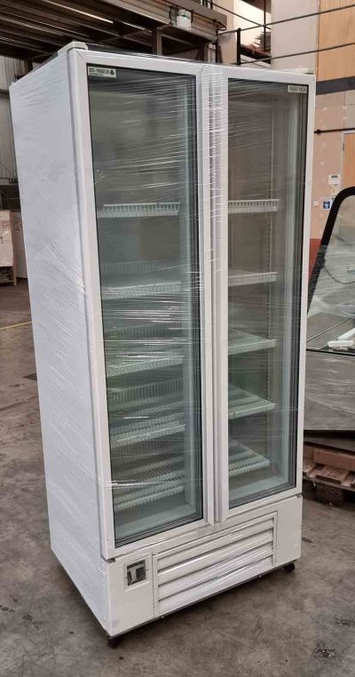 Upright Large Double Glass Door Display Fridge (Ex-Exhibition/Used ...